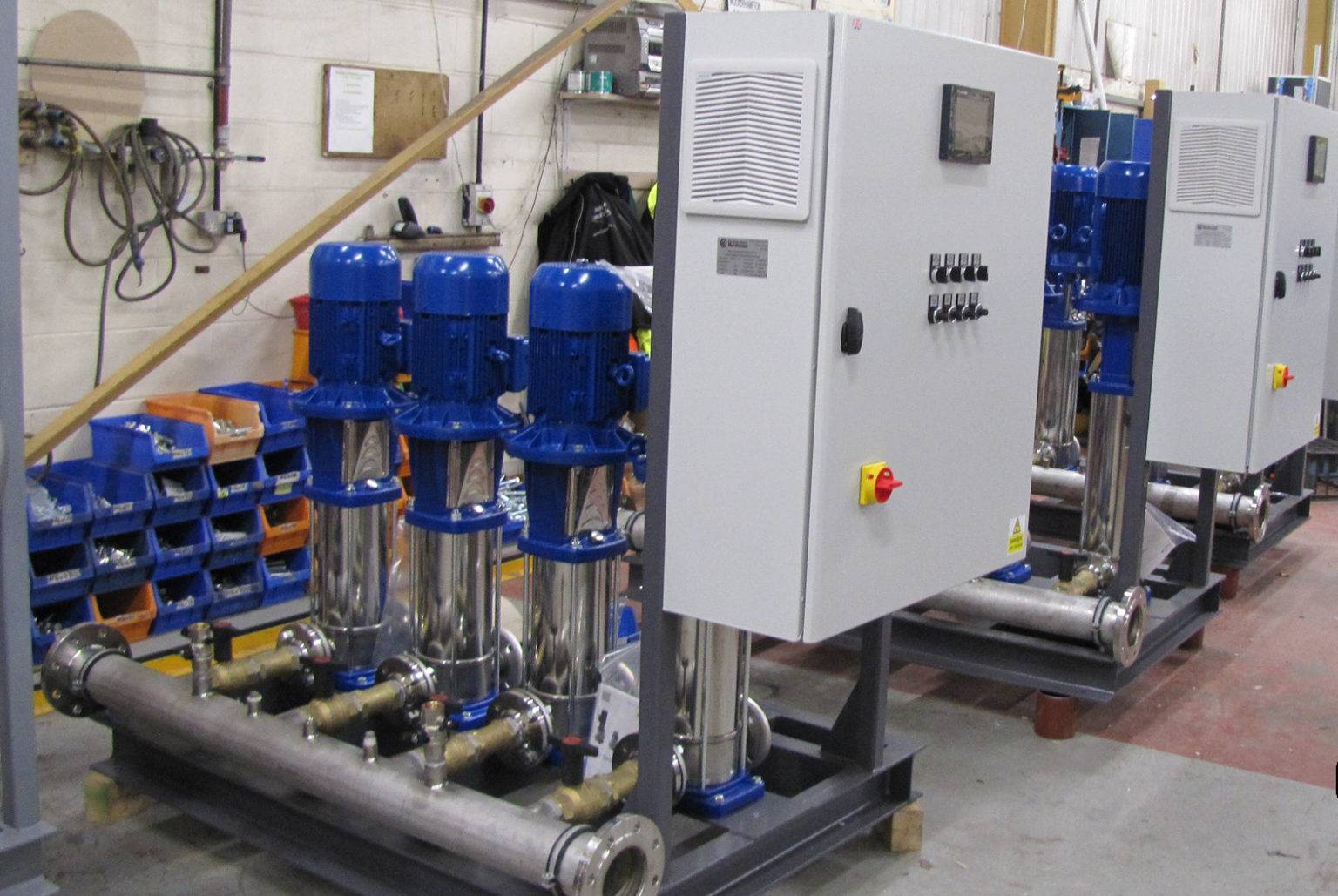 Cold Water Booster Sets - Trebles