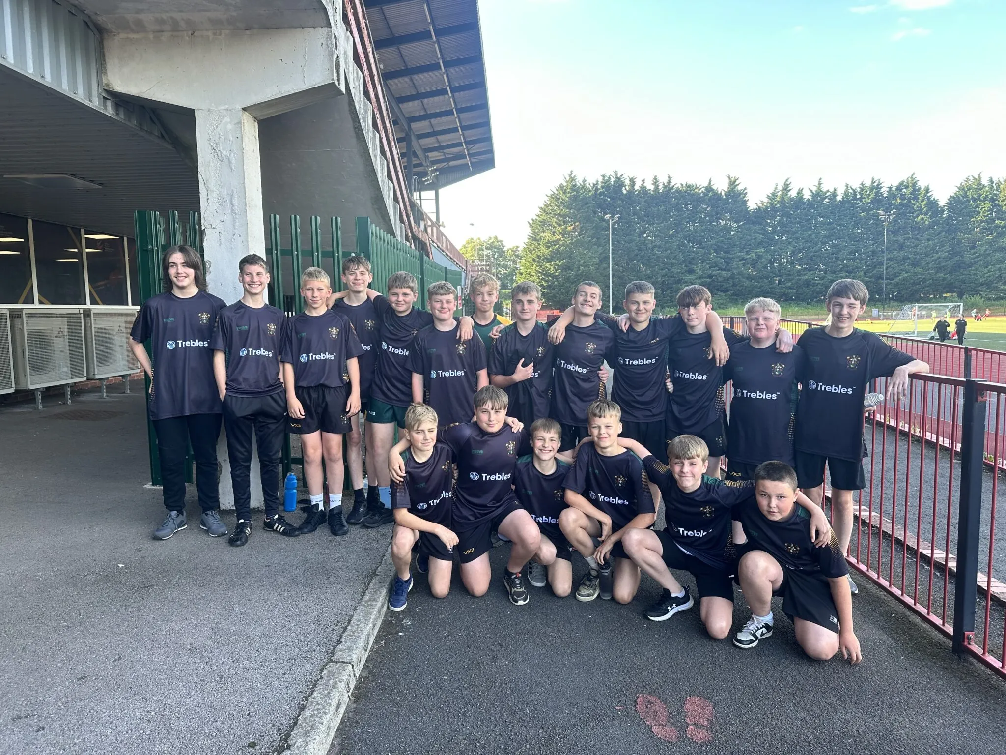 Trebles Sponsors a Local U12 Rugby Team - Trebles